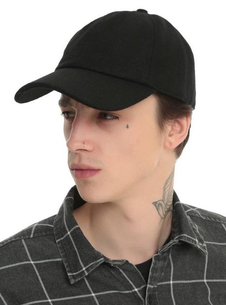 Black Wool Ball Cap | Hot Topic