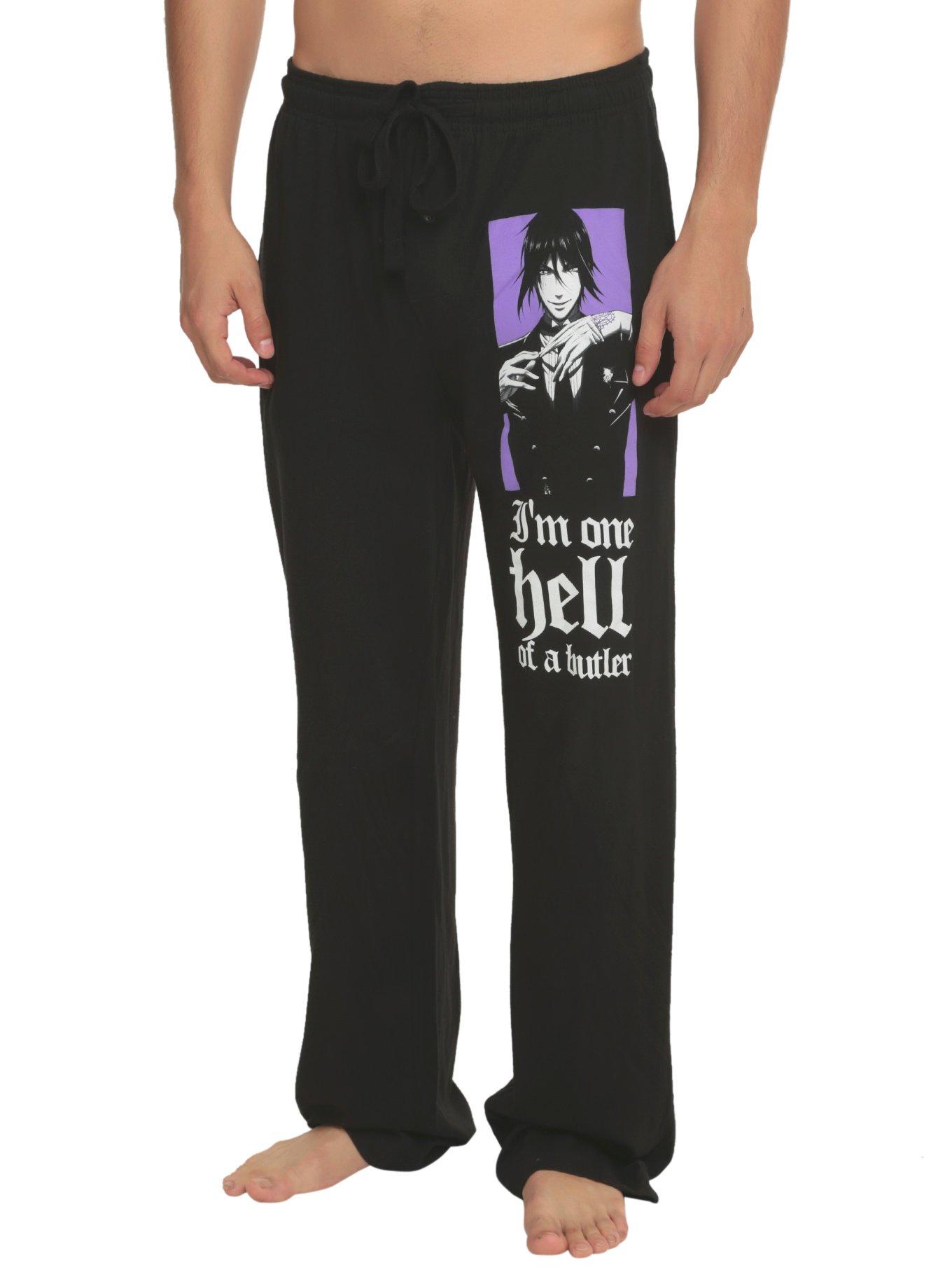 Black Butler One Hell Of A Butler Guys Pajama Pants | Hot Topic