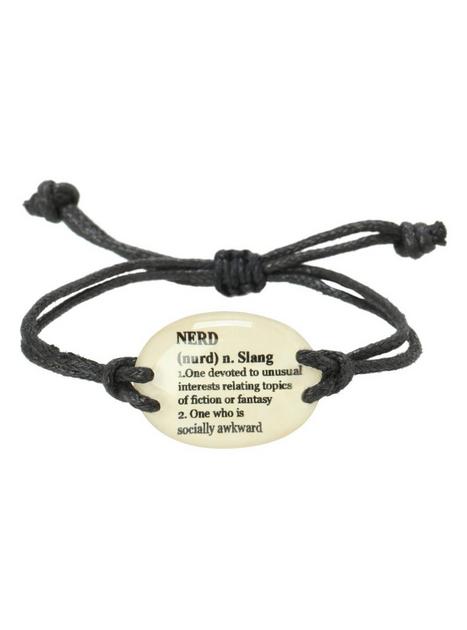 LOVEsick Nerd Definition Bracelet | Hot Topic