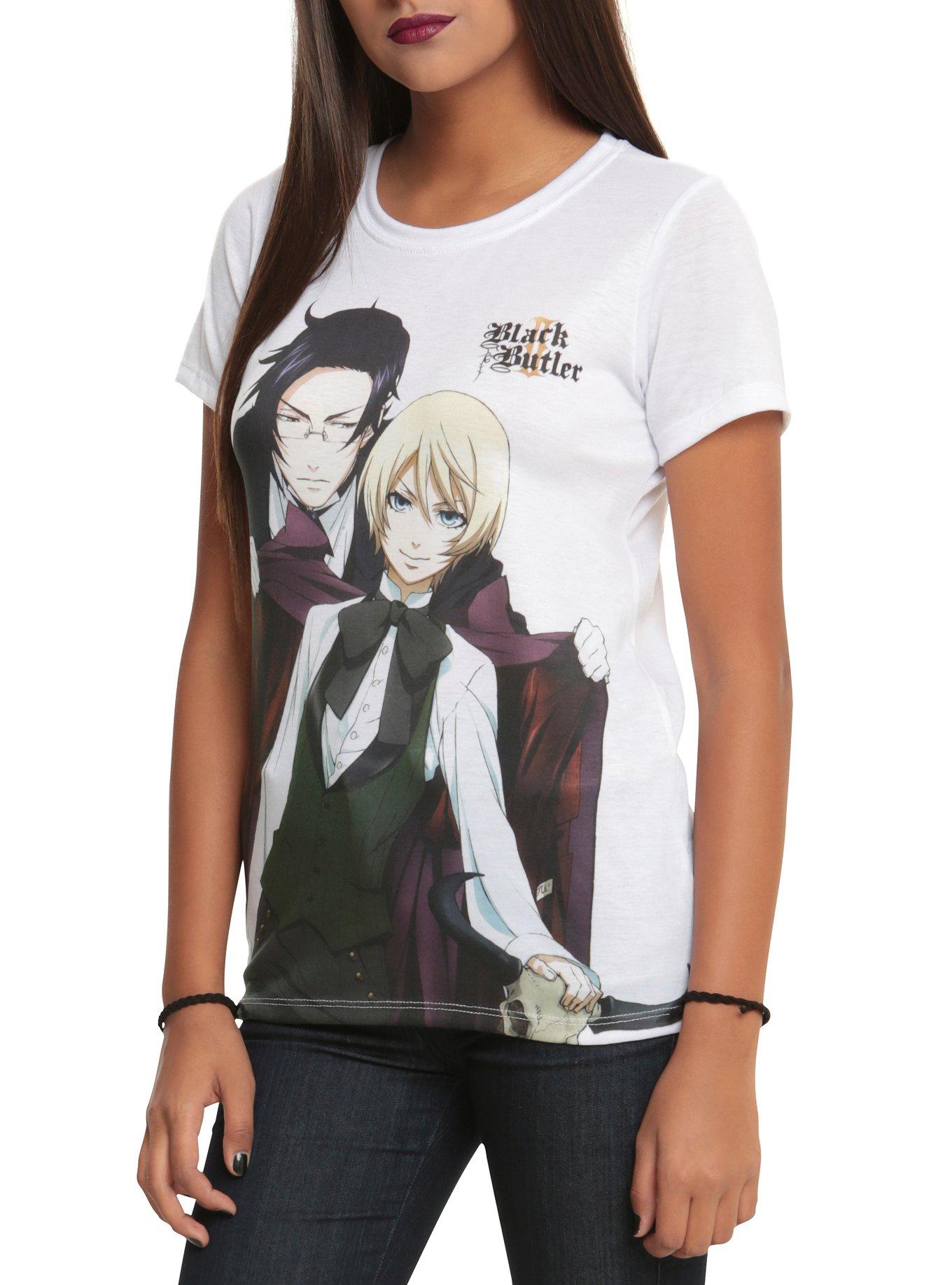 Black Butler II Claude & Alois Girls T-Shirt | Hot Topic