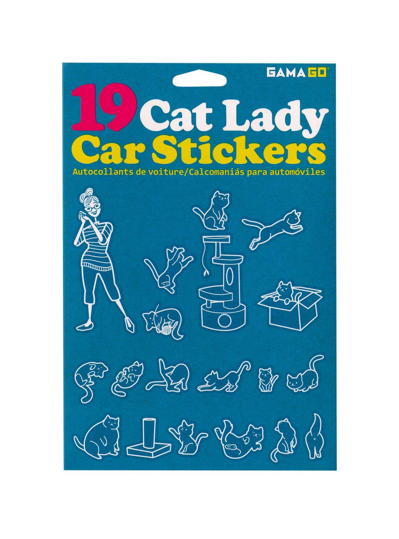 Cat Lady Car Decals | Hot Topic