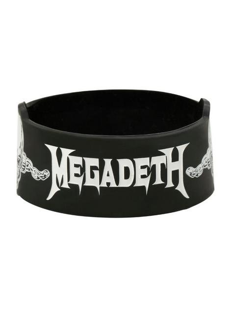 Megadeth Logo Rubber Bracelet | Hot Topic