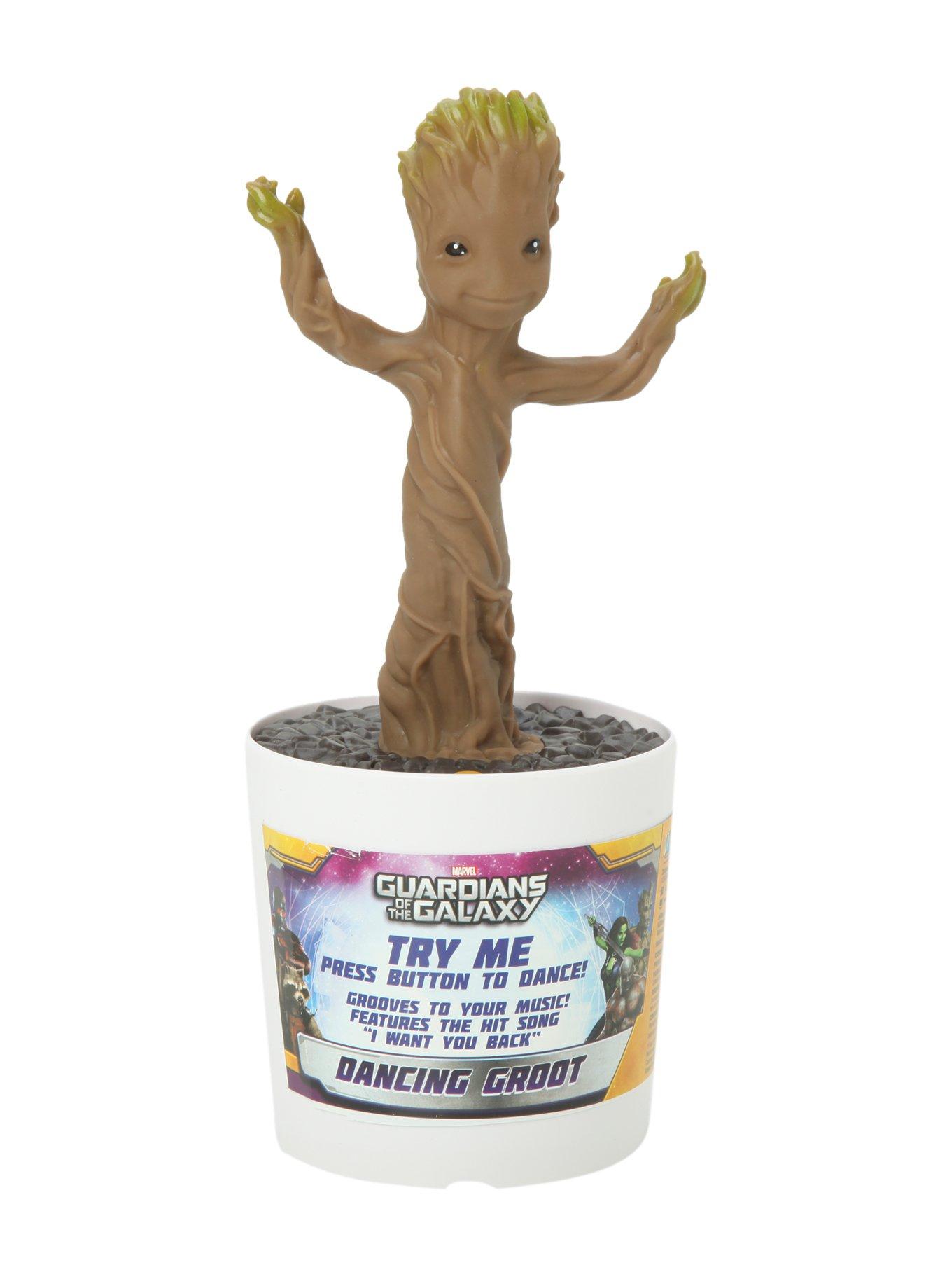 Marvel Guardians Of The Galaxy Dancing Baby Groot | Hot Topic
