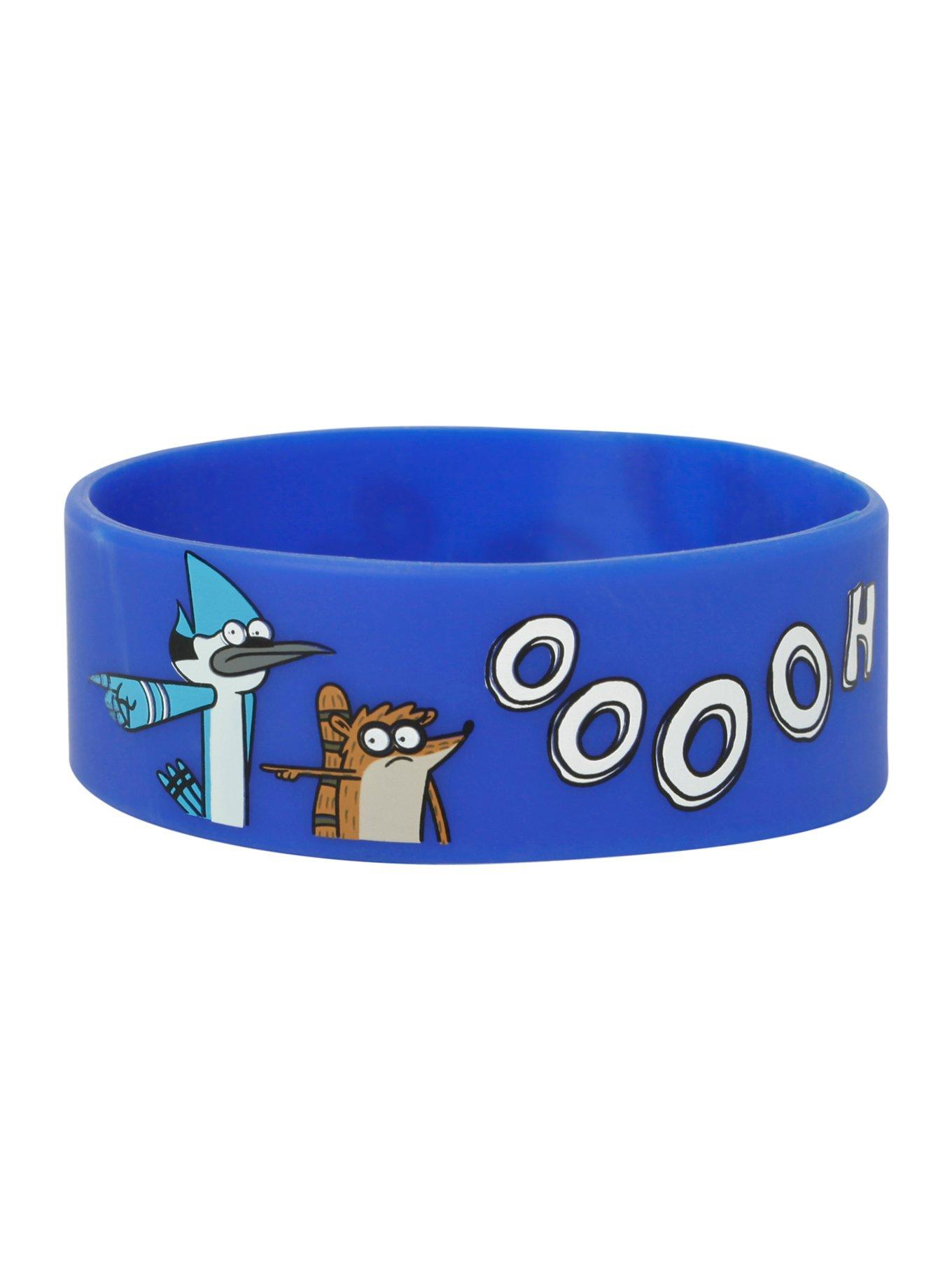 Regular Show Ooooh! Rubber Bracelet | Hot Topic