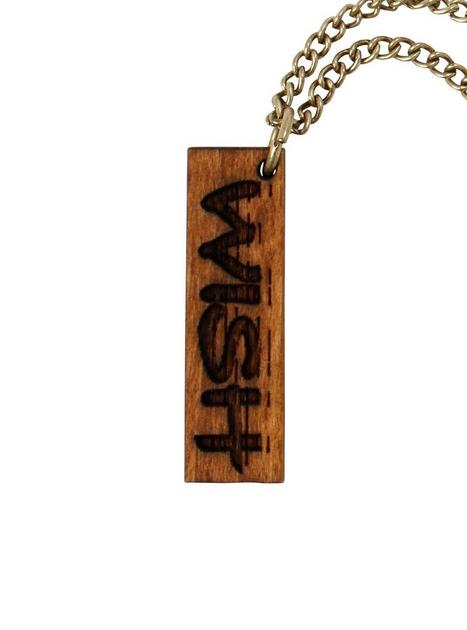 LOVEsick Wood Wish Necklace | Hot Topic