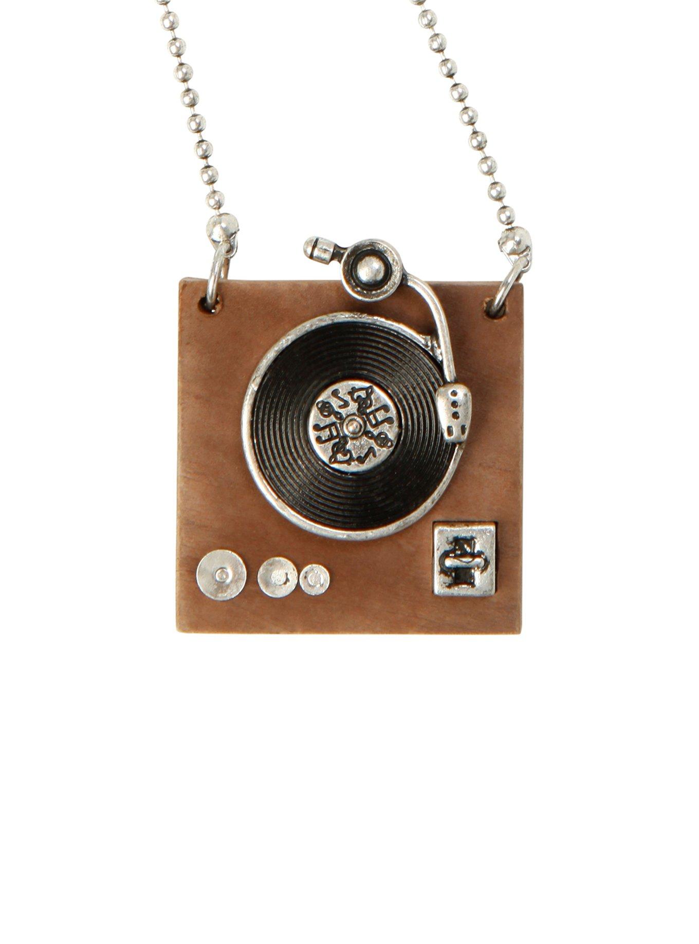 LOVEsick Turntable Long Necklace | Hot Topic