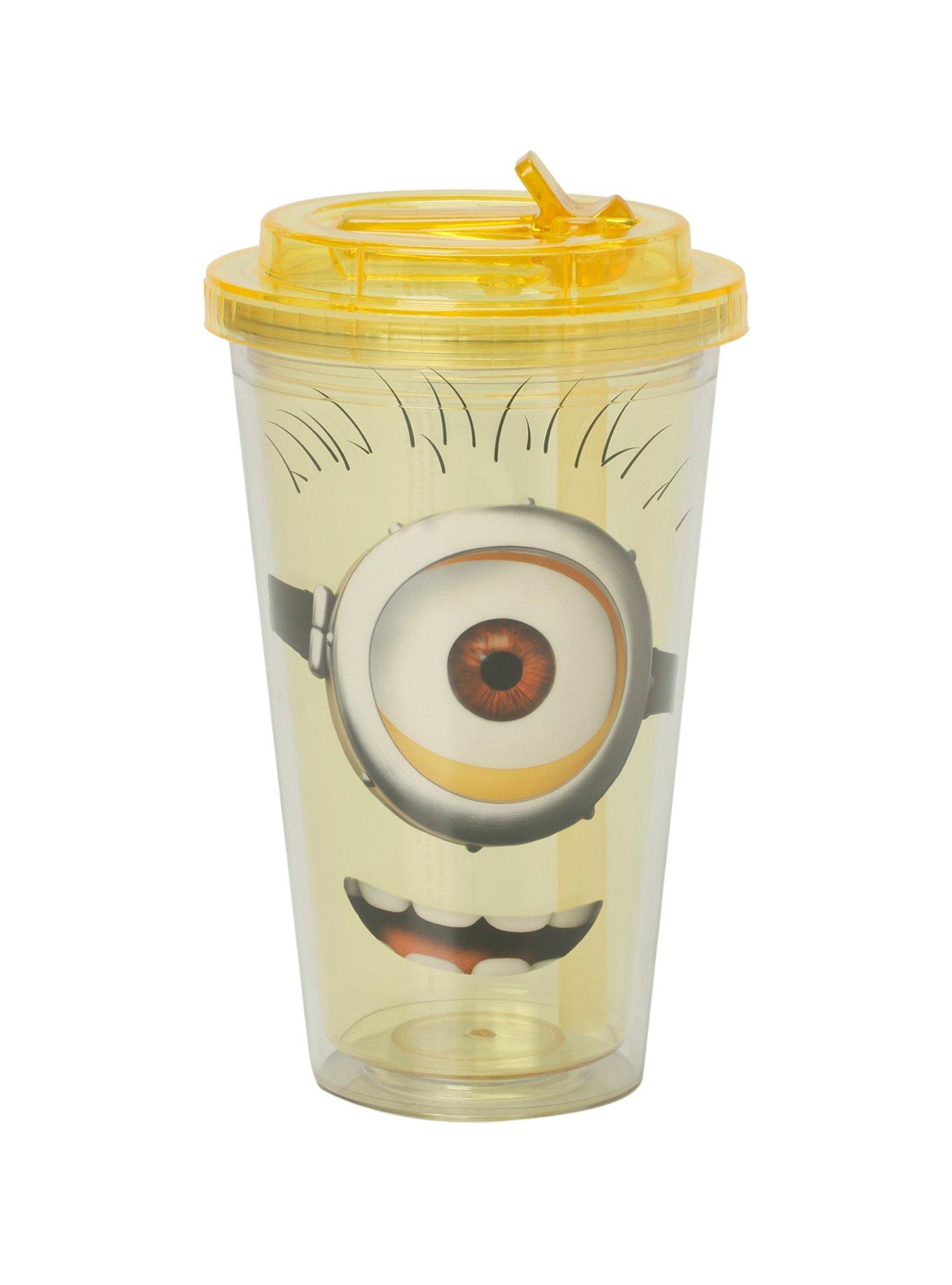 Despicable Me Minion Flip Straw Acrylic Travel Cup | Hot Topic