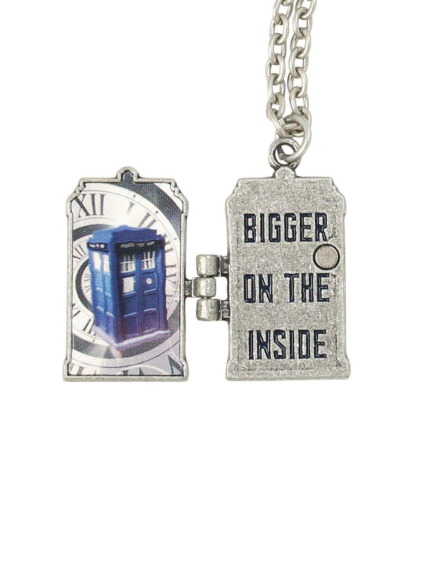Doctor Who TARDIS Locket Necklace | Hot Topic