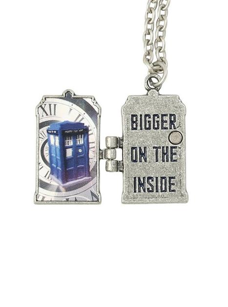 Doctor Who TARDIS Locket Necklace | Hot Topic