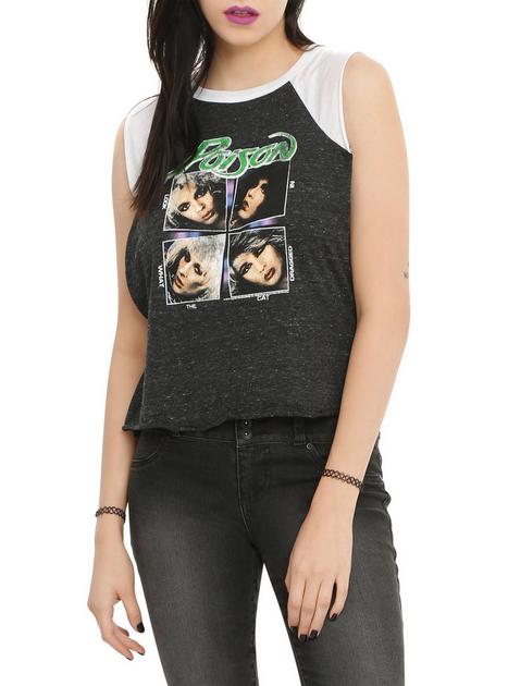 Poison Face Boxes Girls Muscle Top | Hot Topic