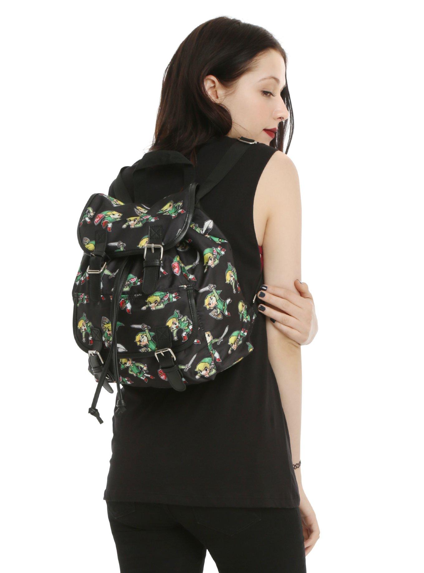 The Legend Of Zelda Link Slouch Backpack | Hot Topic