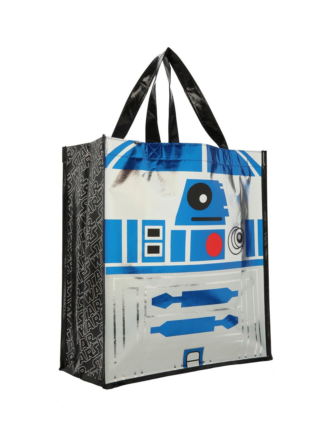 Star Wars Foil Droids Large Shopper Tote | Hot Topic