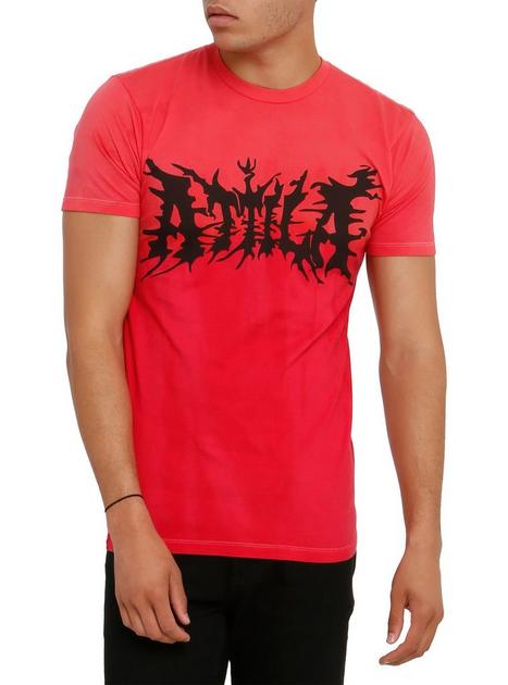 Attila Logo Dip Dye T-Shirt | Hot Topic