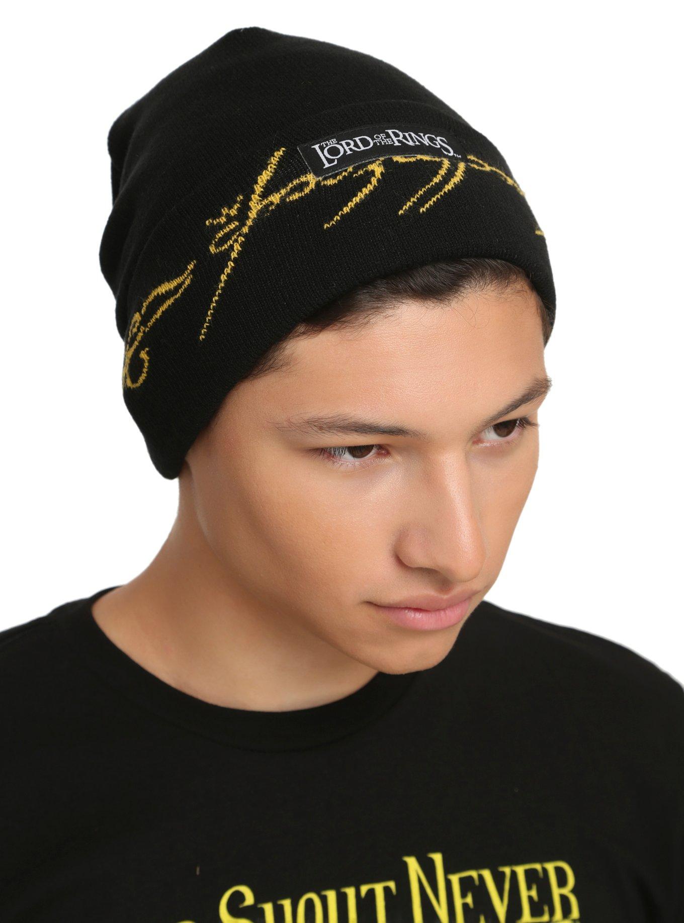 The Lord Of The Rings Elvish Logo Beanie | Hot Topic