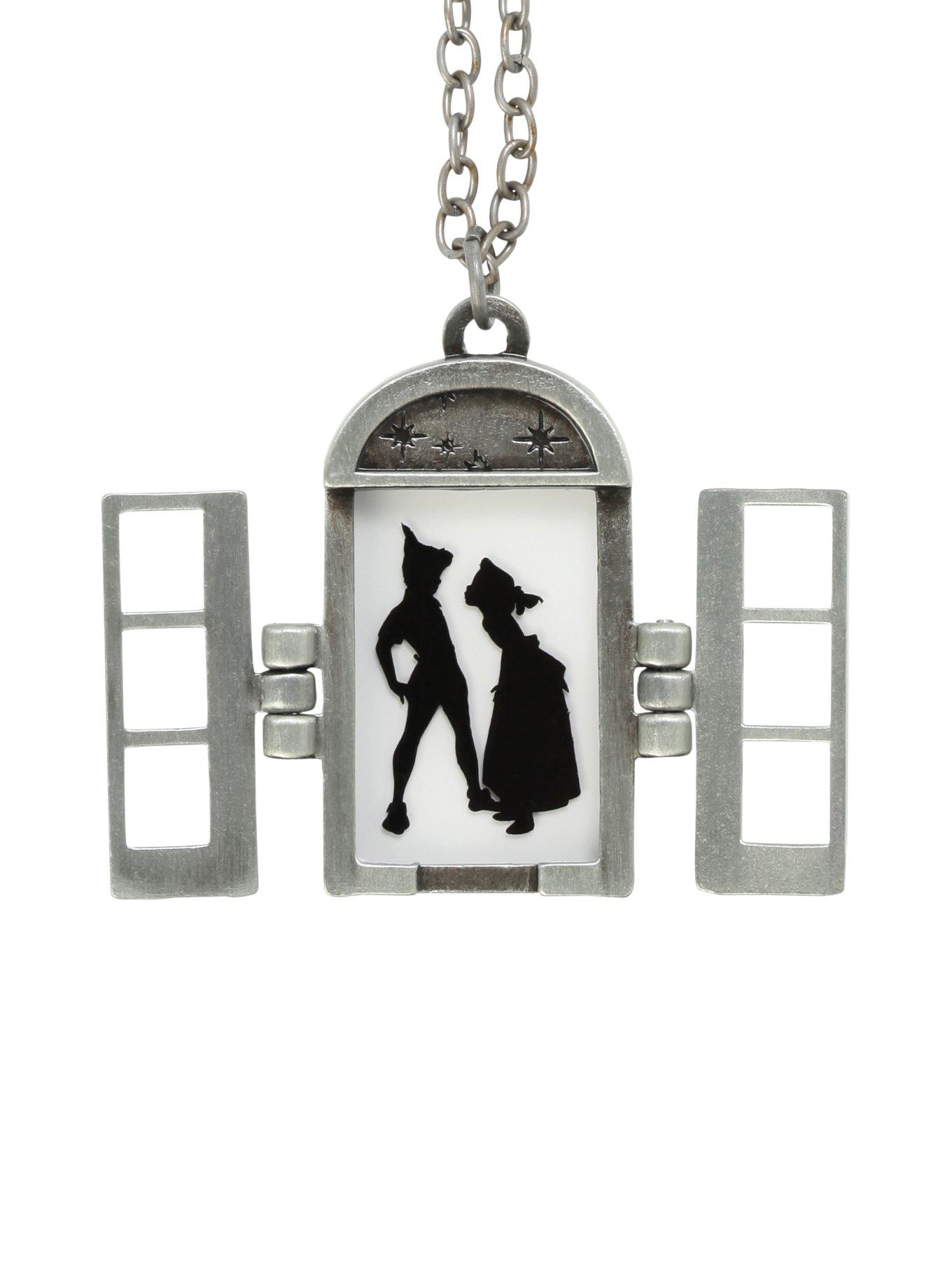 Disney Peter Pan Peter & Wendy Window Necklace | Hot Topic