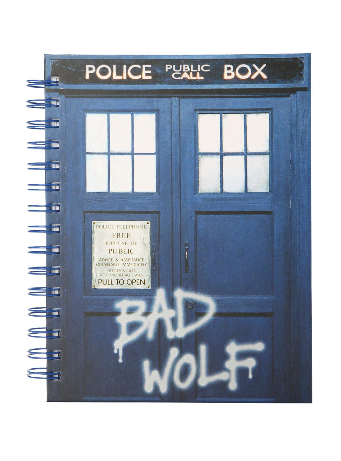 Doctor Who TARDIS Bad Wolf Journal | Hot Topic