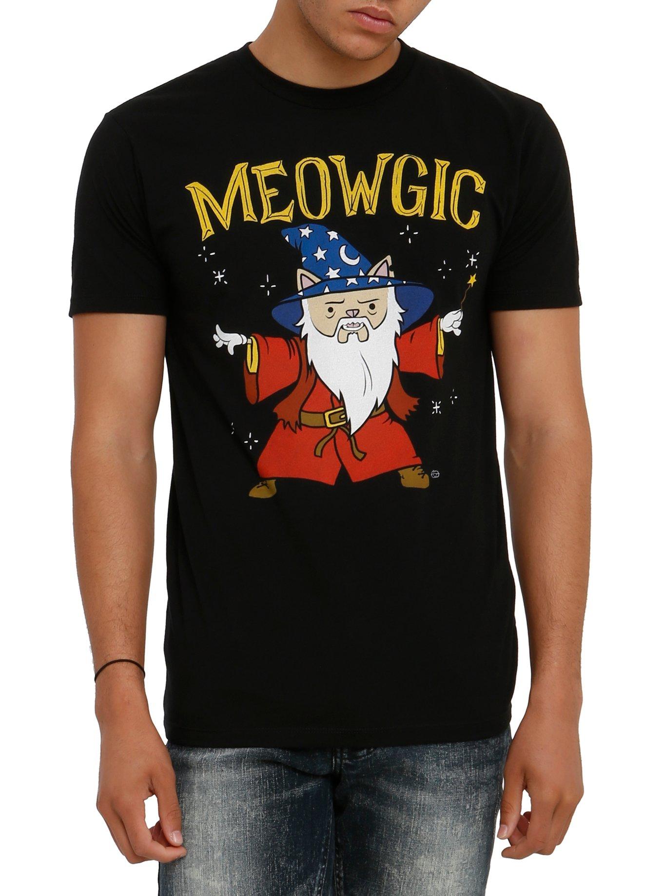 Meowgic Cat Wizard T-Shirt | Hot Topic