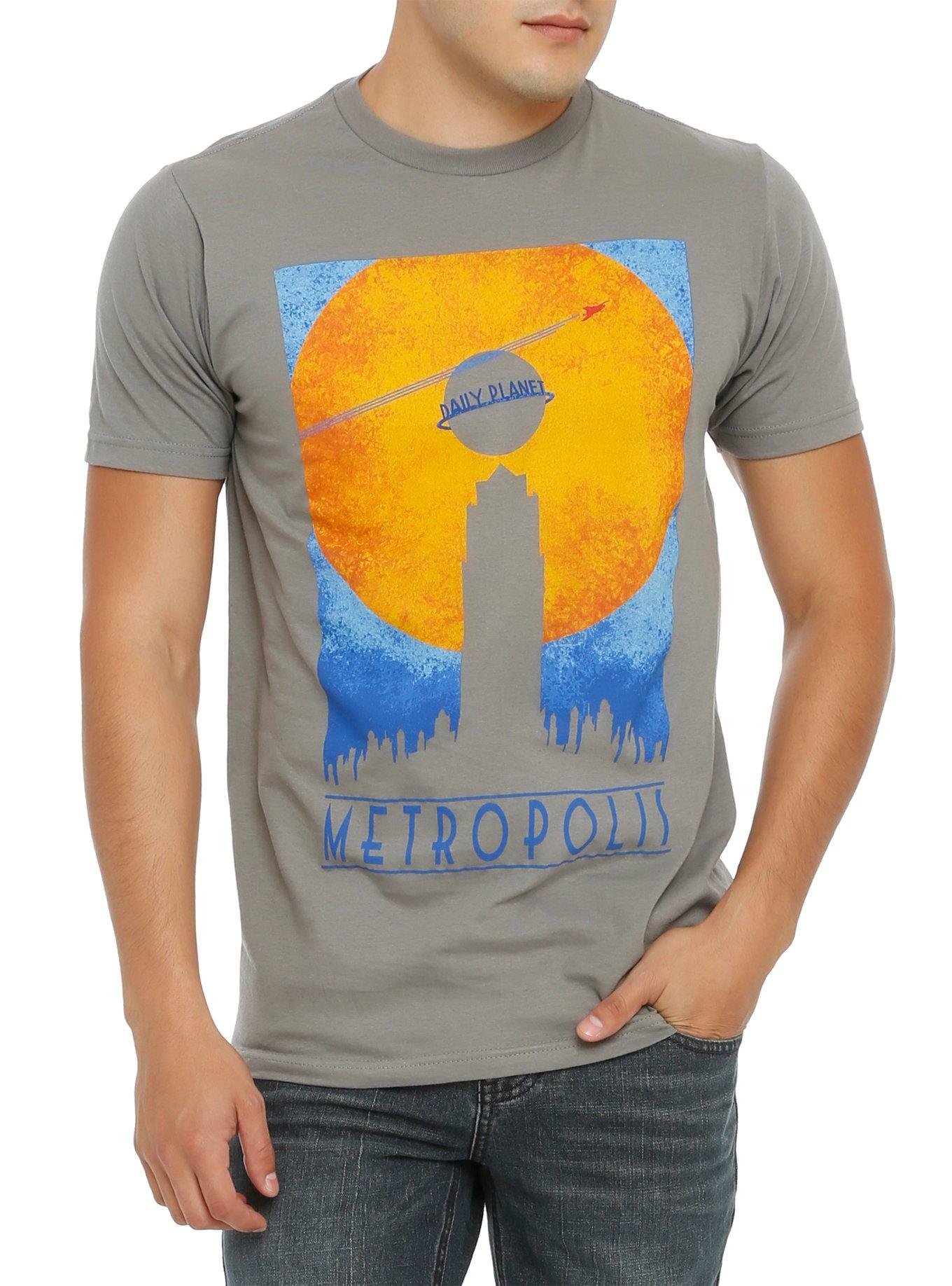 DC Comics Superman Art Deco Metropolis T-Shirt | Hot Topic