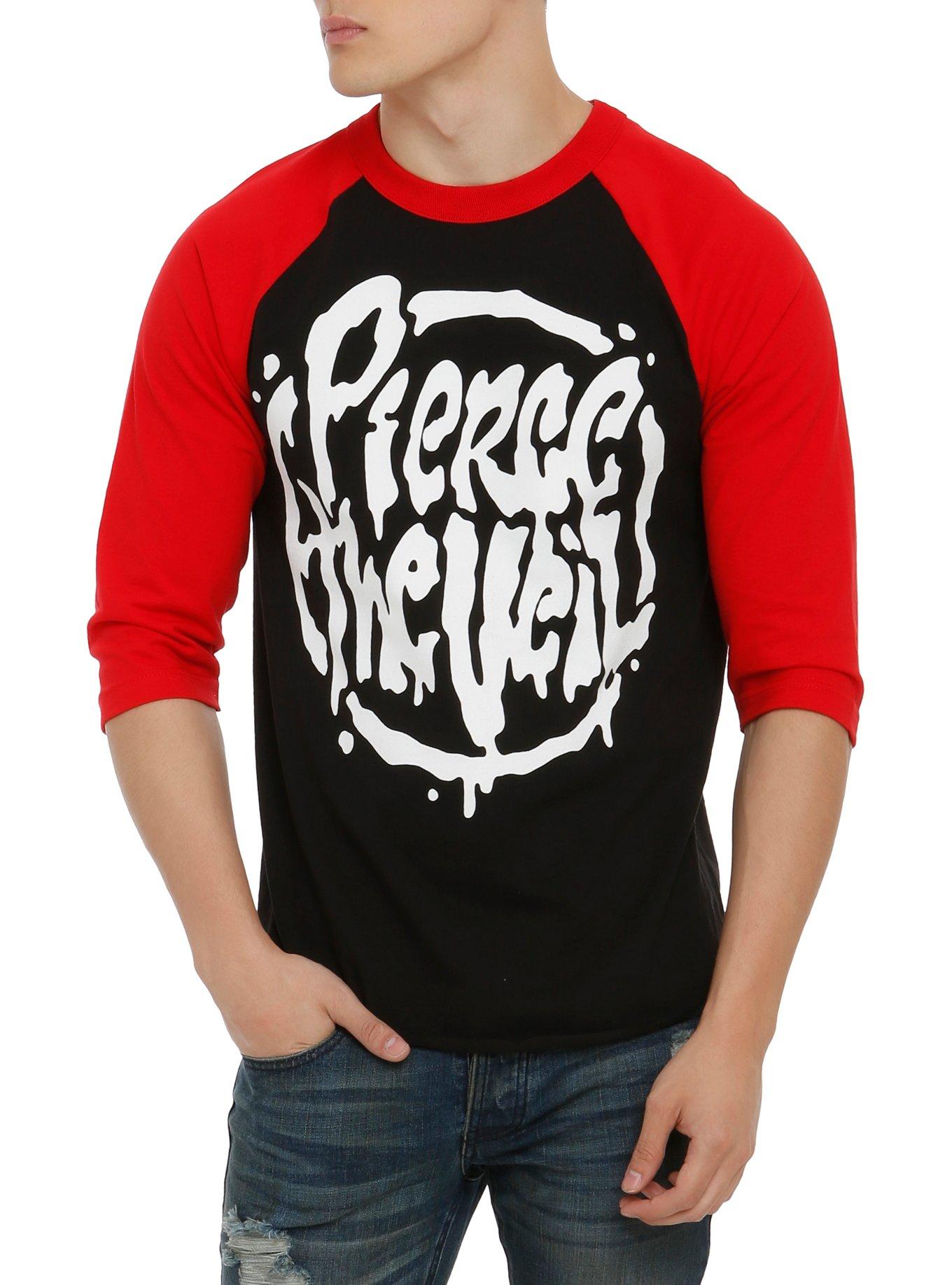 Pierce The Veil Splatter Logo Raglan | Hot Topic