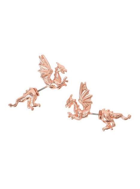 LOVEsick Dragon Tunnel Earrings | Hot Topic