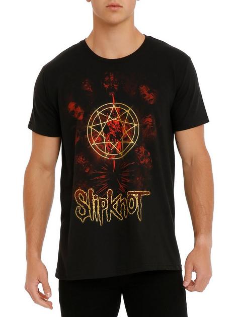 Slipknot Gold Nonagram Logo T-Shirt | Hot Topic