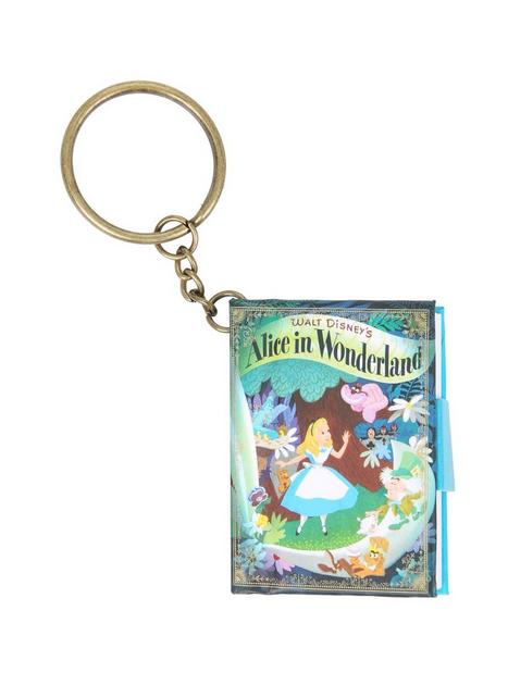 Disney Alice In Wonderland Mini Notebook Key Chain | Hot Topic