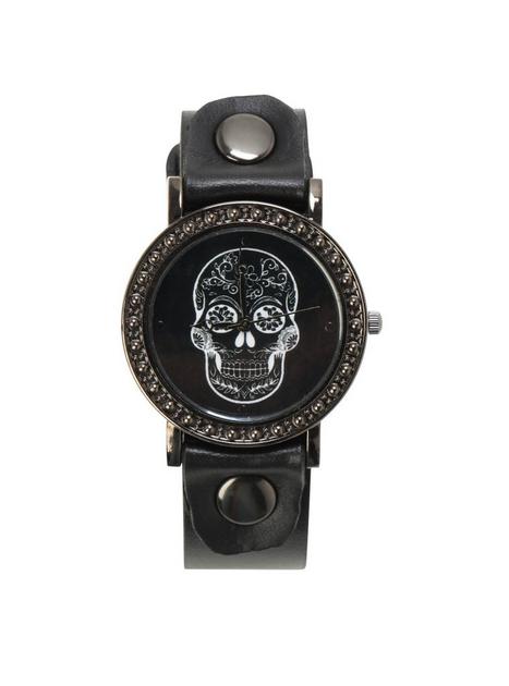 LOVEsick Sugar Skull Watch | Hot Topic