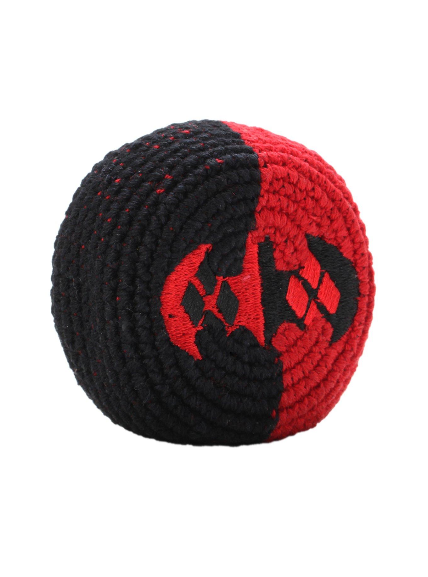 DC Comics Harley Quinn Batman Logo Footbag | Hot Topic