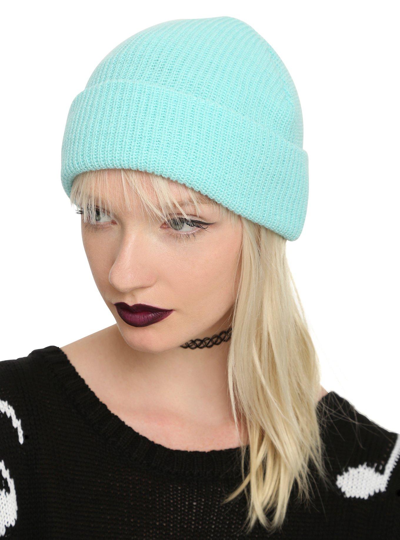 Mint Beanie | Hot Topic