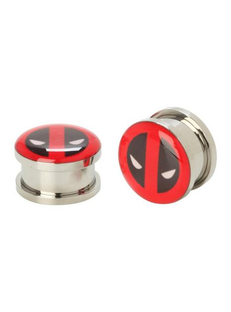 Steel Marvel Deadpool Spool Plug 2 Pack | Hot Topic