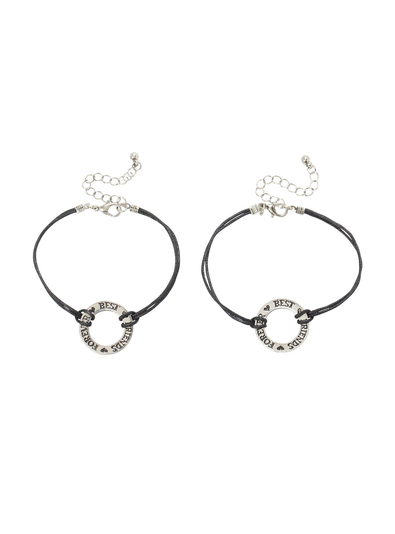 Best Friends Forever Cord Bracelet 2 Pack | Hot Topic