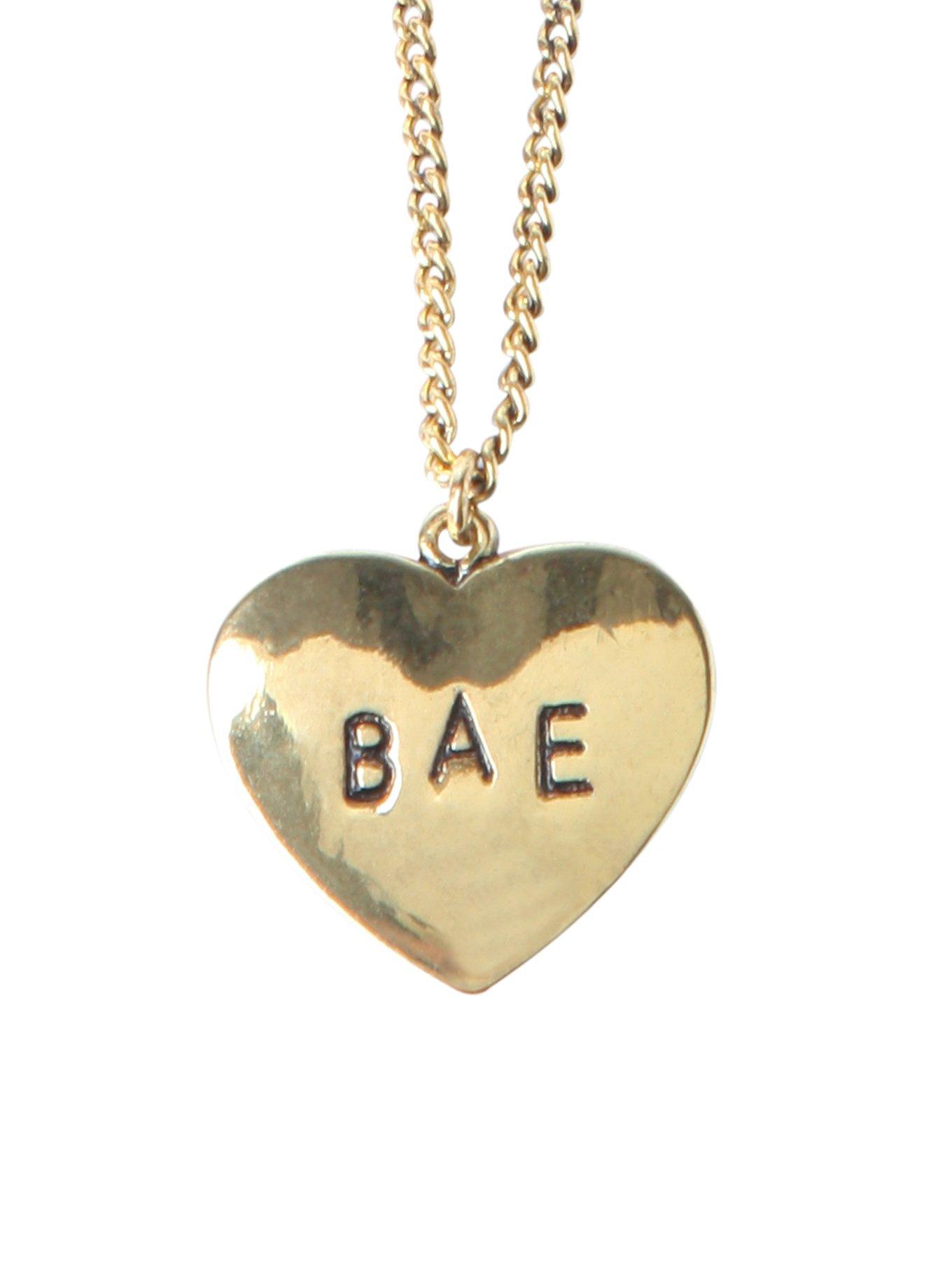 LOVEsick BAE Heart Necklace | Hot Topic