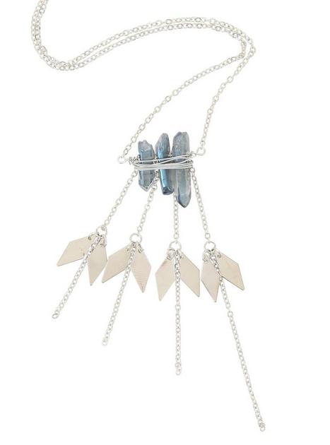 LOVEsick Crystal Arrow Necklace | Hot Topic