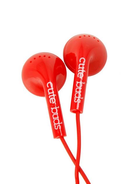 iHip Red Cute Earbuds | Hot Topic