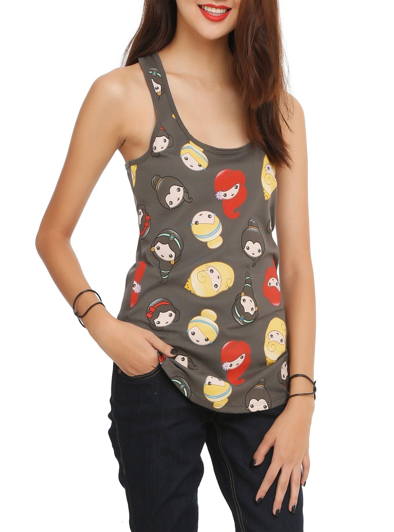 Disney Princess Icons Girls Tank Top | Hot Topic