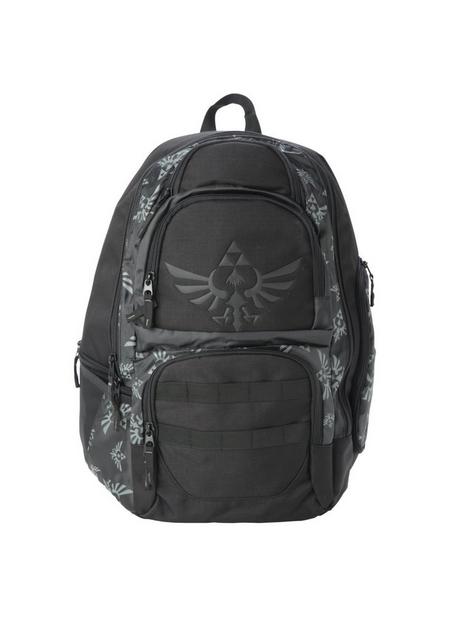 The Legend Of Zelda Black Triforce Backpack | Hot Topic