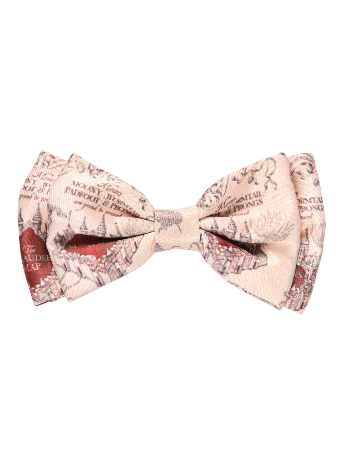 Harry Potter Marauder's Map Hair Bow | Hot Topic