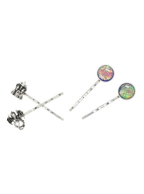 LOVEsick Dragon Bobby Pin 4 Pack | Hot Topic