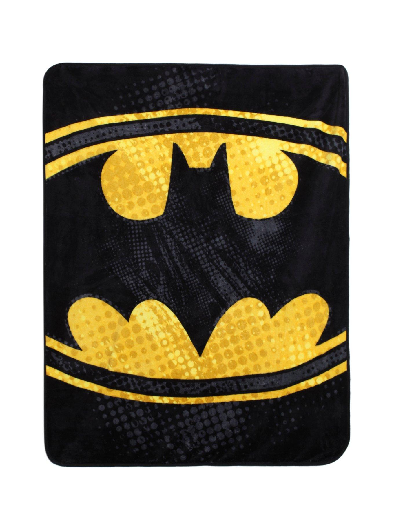 DC Comics Batman Logo Throw | Hot Topic