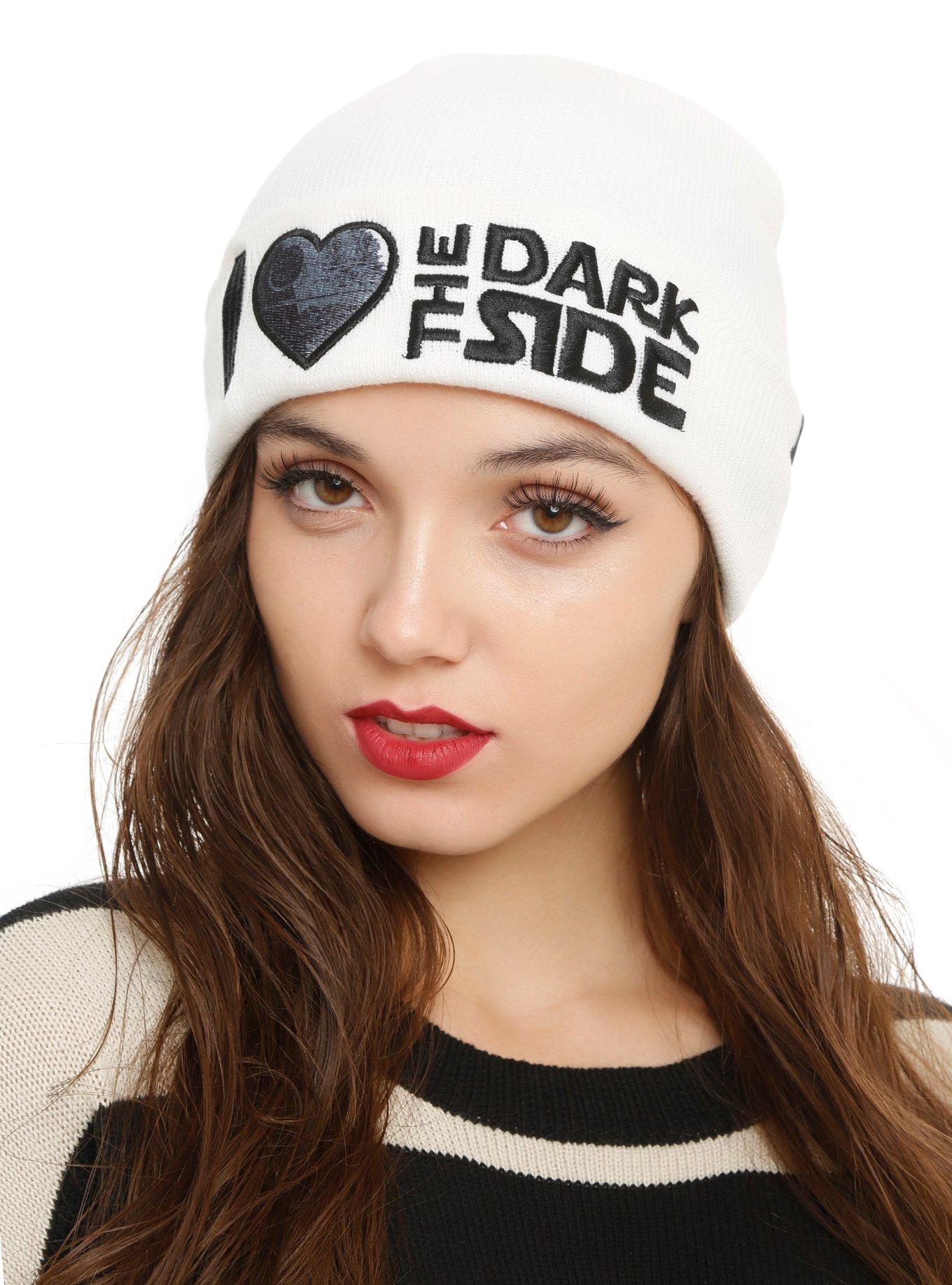 Star Wars I (Heart) The Dark Side Watchman Beanie | Hot Topic