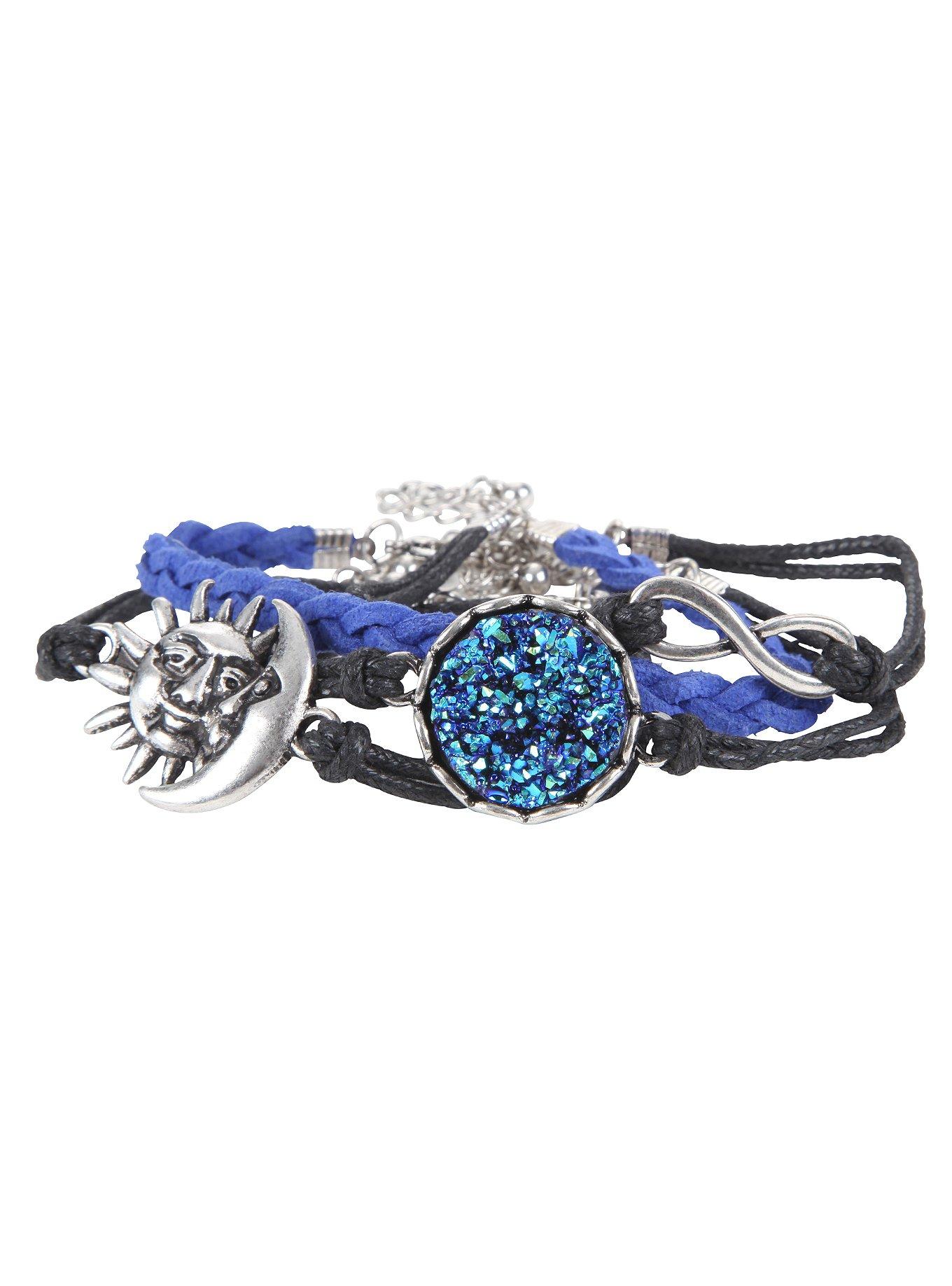 LOVEsick Sun Moon Bracelet 4 Pack | Hot Topic