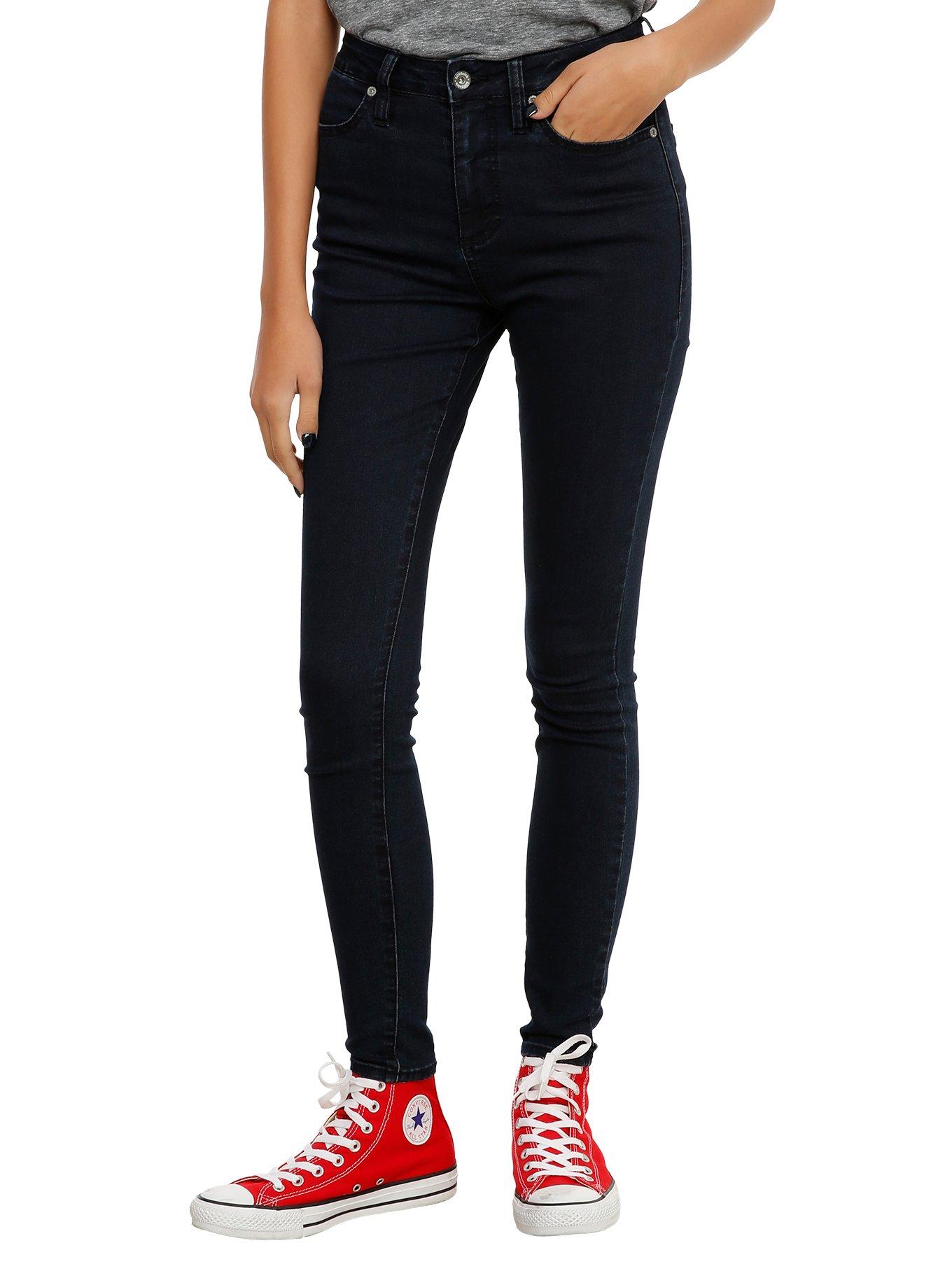 LOVEsick Indigo High-Waist Super Skinny Jeans | Hot Topic