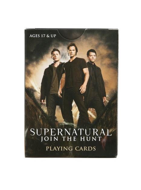 Supernatural Playing Cards | Hot Topic