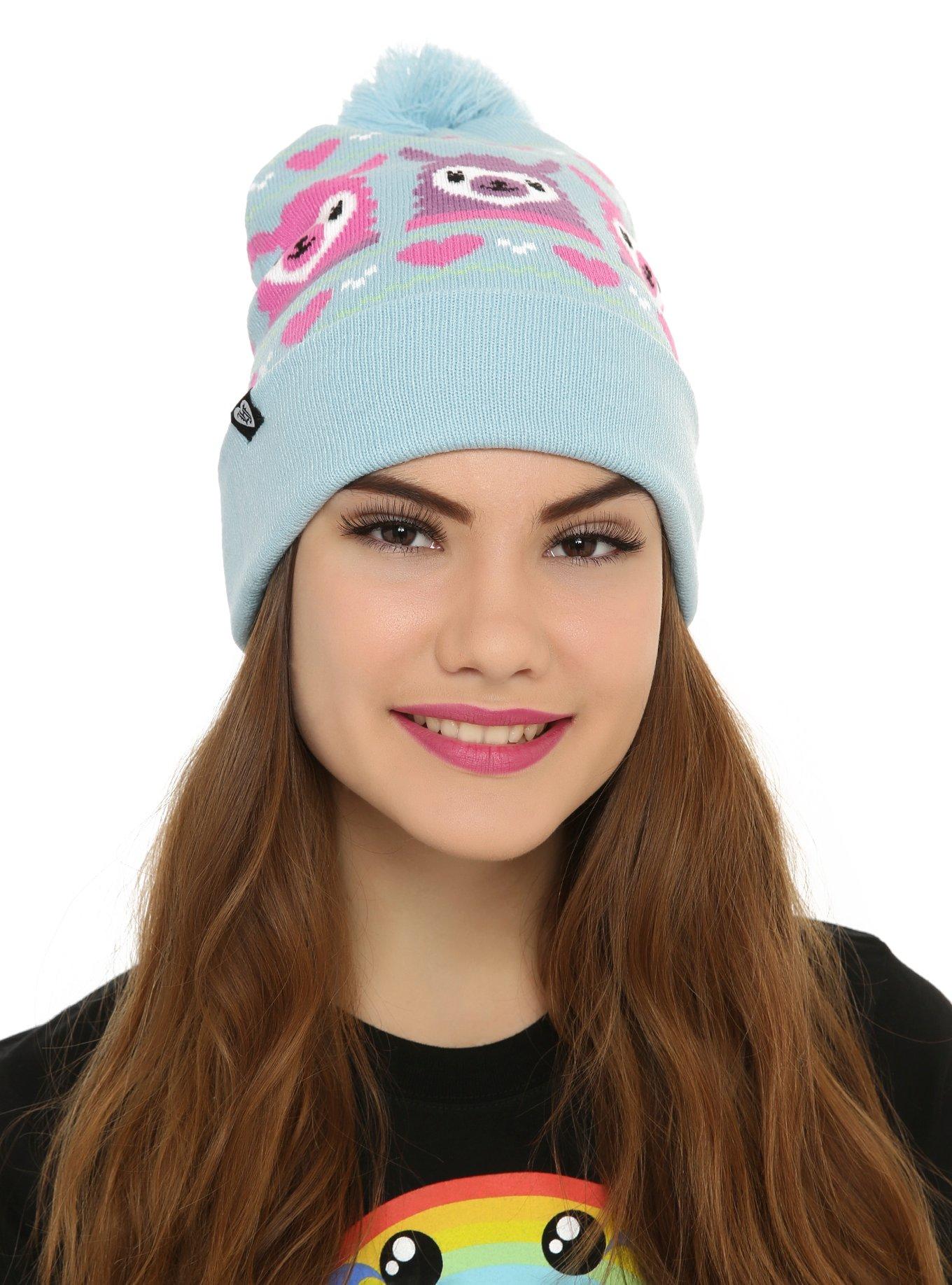 Alpaca Fair Isle Pom Beanie | Hot Topic