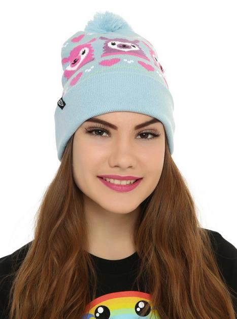 Alpaca Fair Isle Pom Beanie | Hot Topic