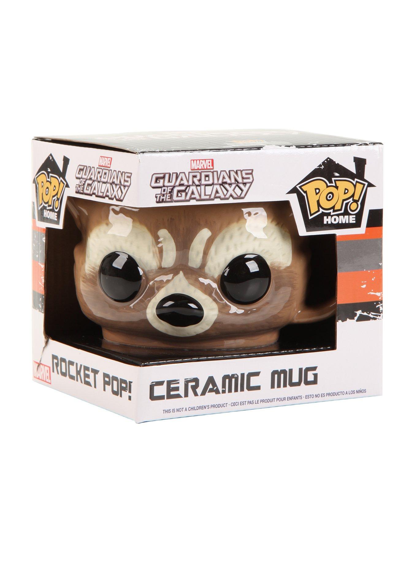Funko Marvel Guardians Of The Galaxy Rocket Pop! Mug | Hot Topic