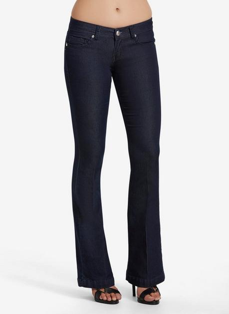 Dark Wash Flared Leg Jeans | Hot Topic