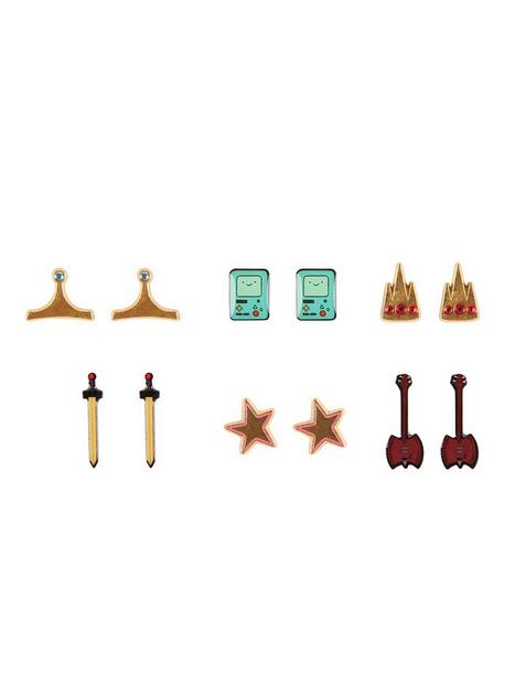 Adventure Time Character Earrings 6 Pair | Hot Topic