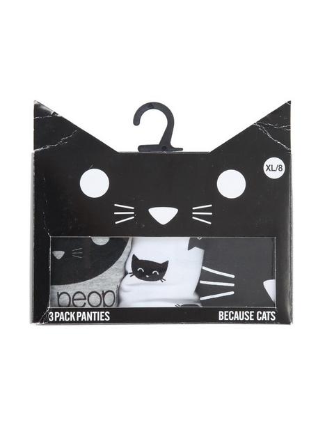 Black Kitty Panty Set | Hot Topic