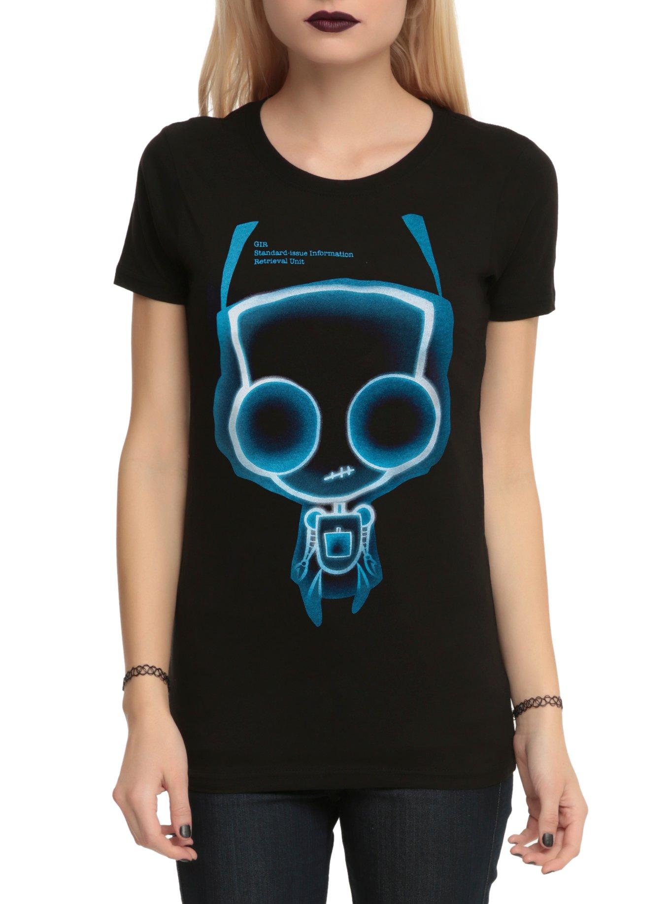 Invader Zim Gir X Ray Girls T Shirt Hot Topic